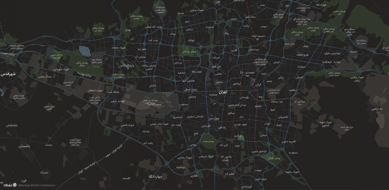 کامپوننت ReactJS - پلتفرم نقشه نشان